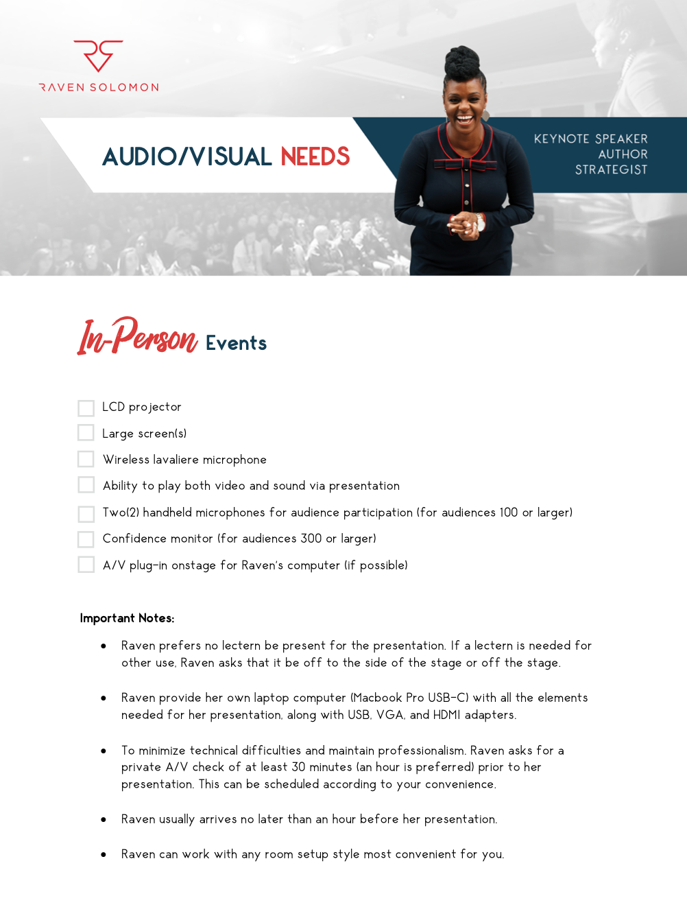 Raven Solomon - The Keynote Curators, Virtual Live Corporate Speakers ...